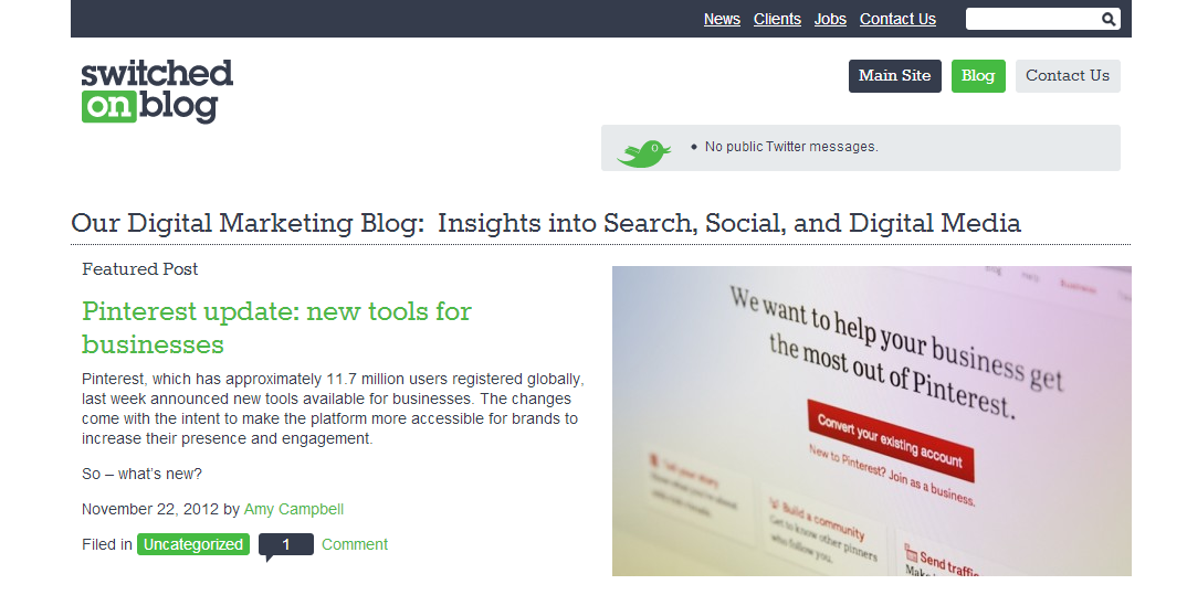 Australia's Top 25 Business Blogs | Digital Agency Sydney | TWMG Blog